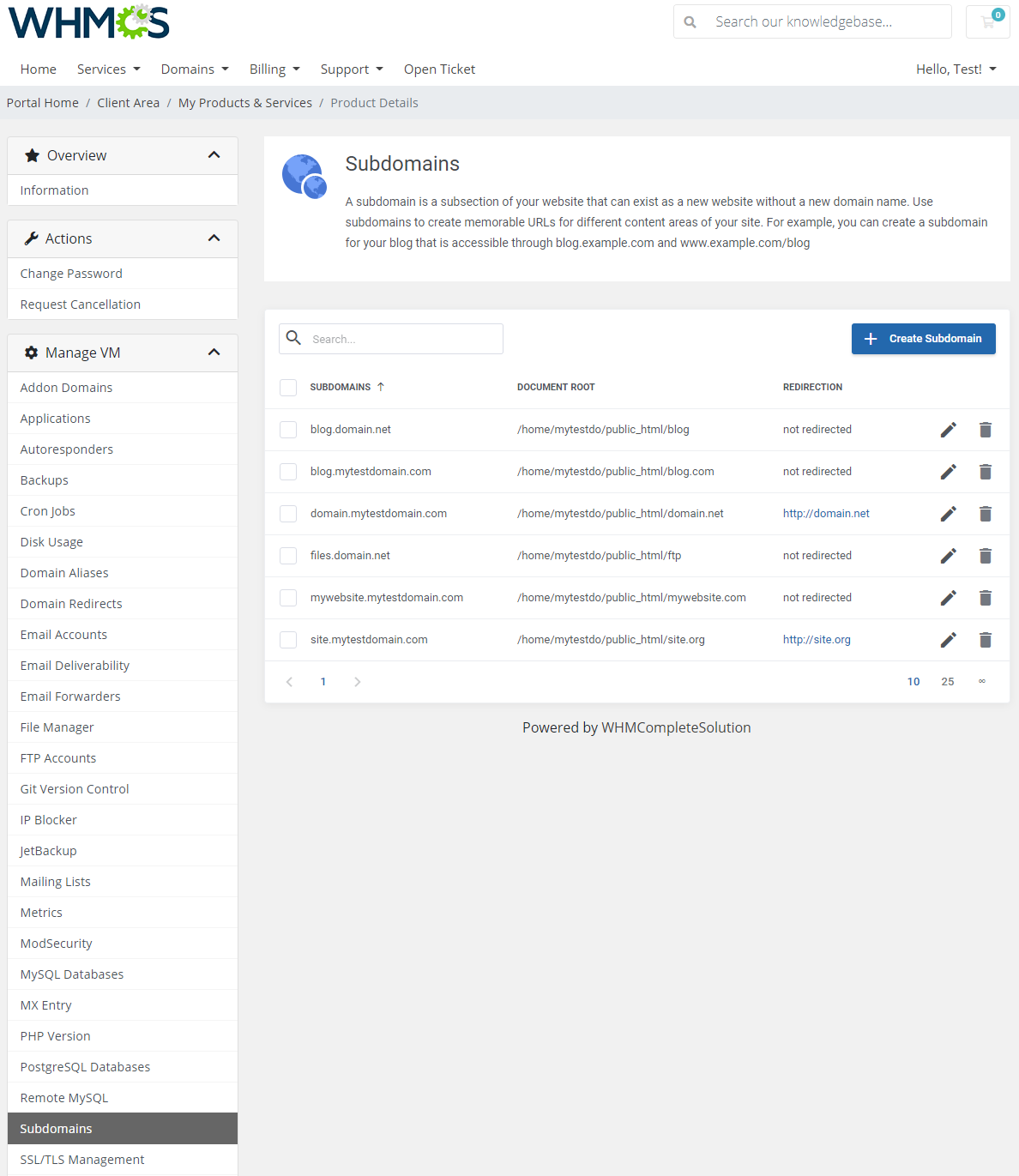 cPanel Extended For WHMCS - ModulesGarden