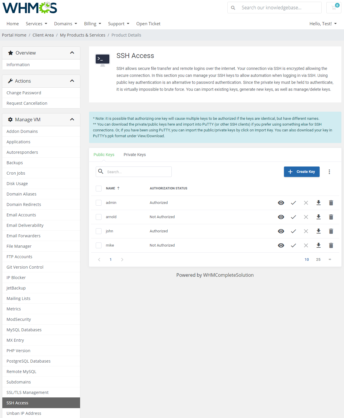 cPanel Extended For WHMCS - ModulesGarden