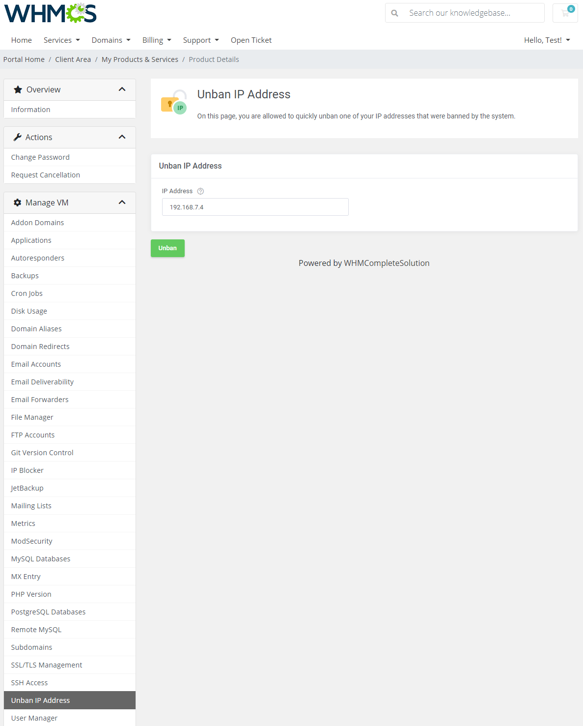 cPanel Extended For WHMCS - ModulesGarden
