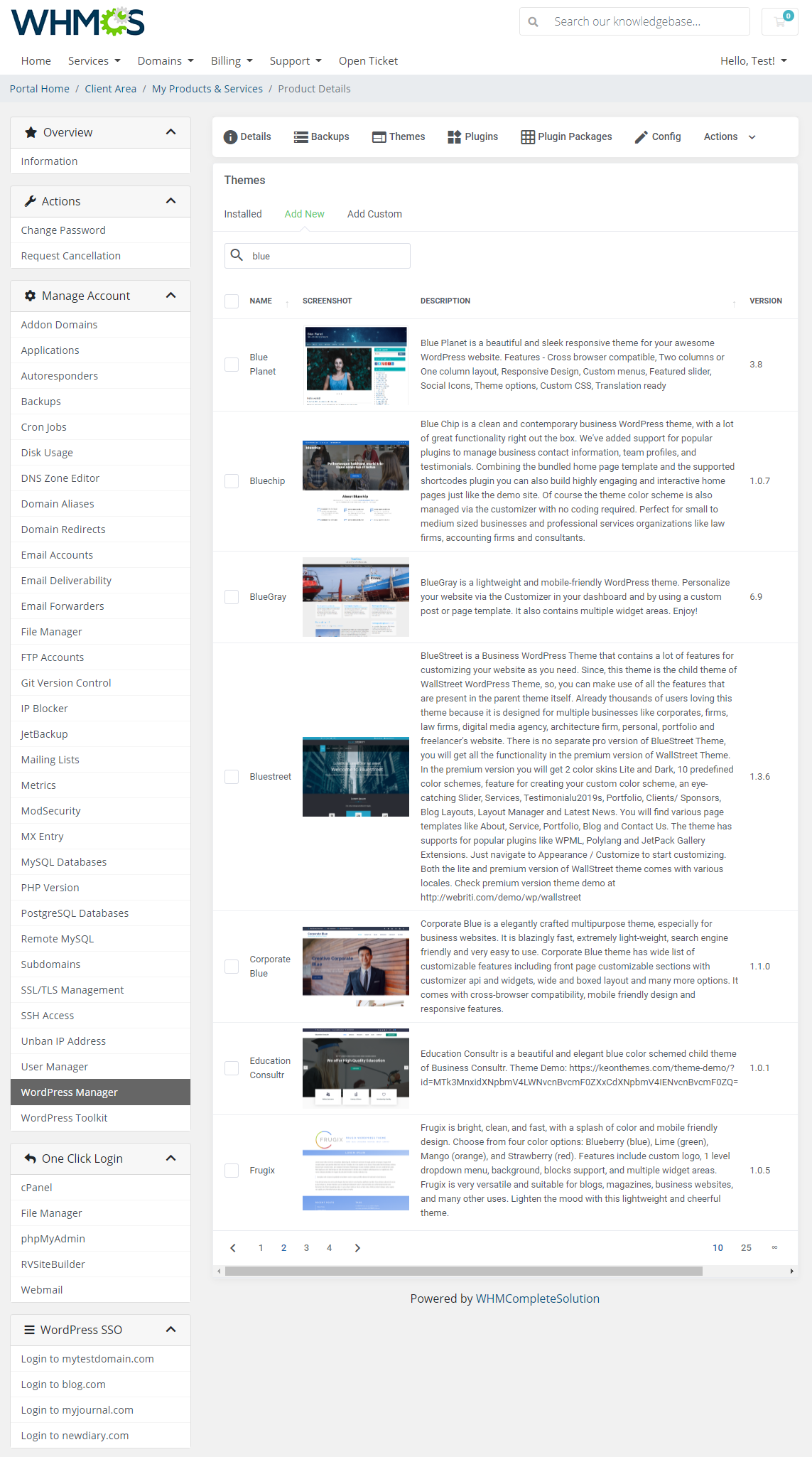 cPanel Extended For WHMCS - ModulesGarden