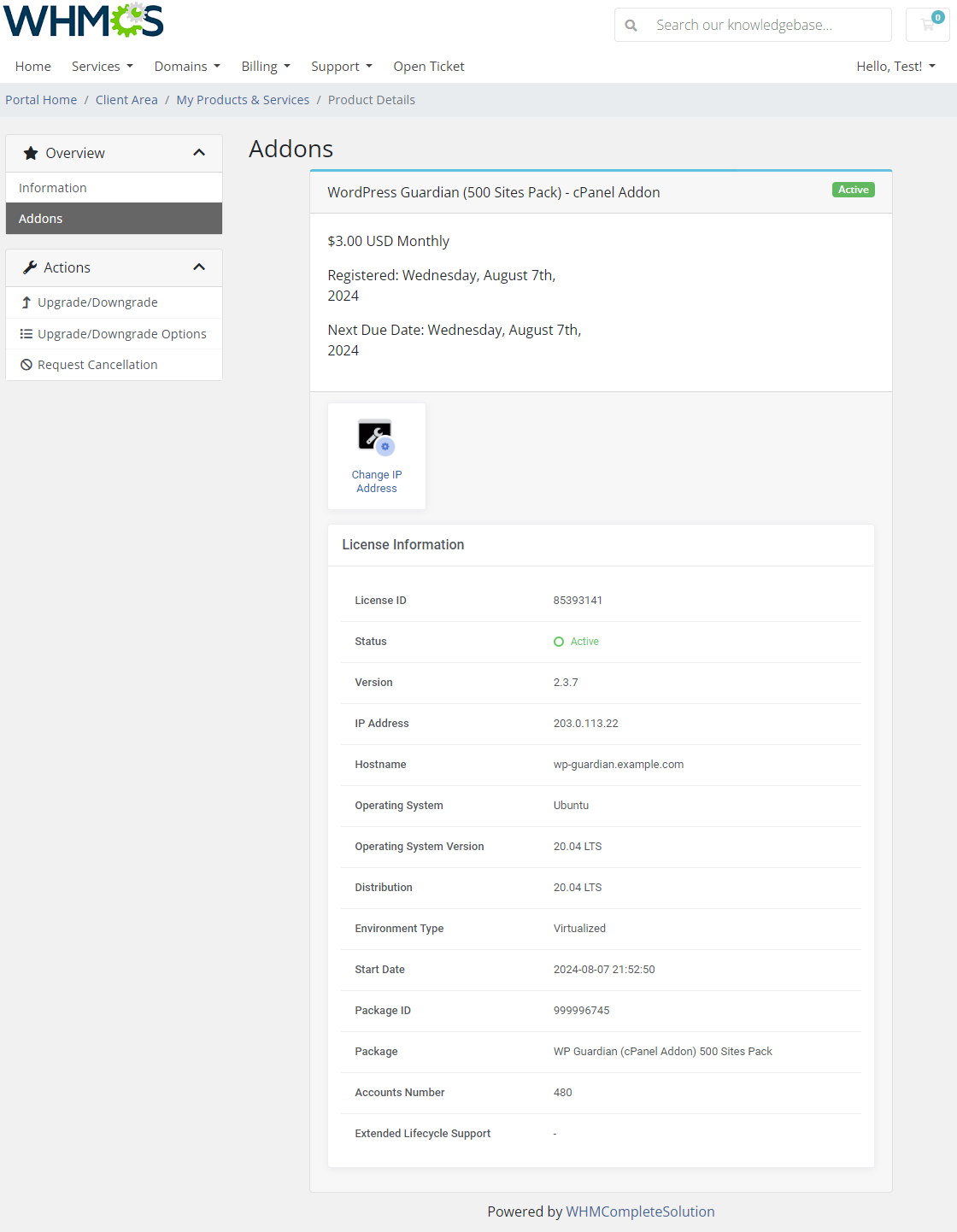 cPanel Manage2 For WHMCS - ModulesGarden