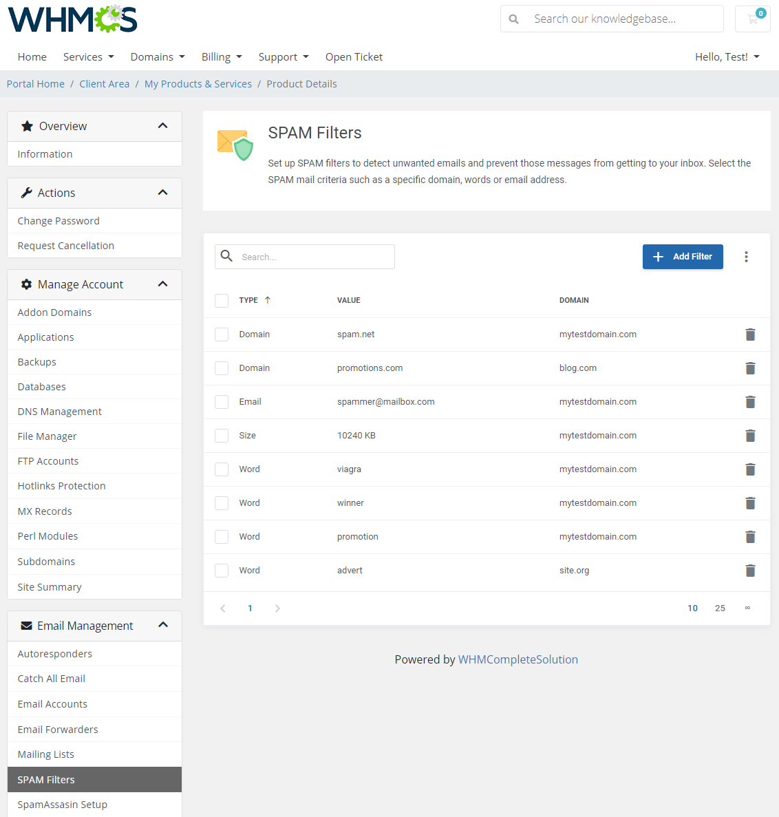 DirectAdmin Extended For WHMCS - ModulesGarden