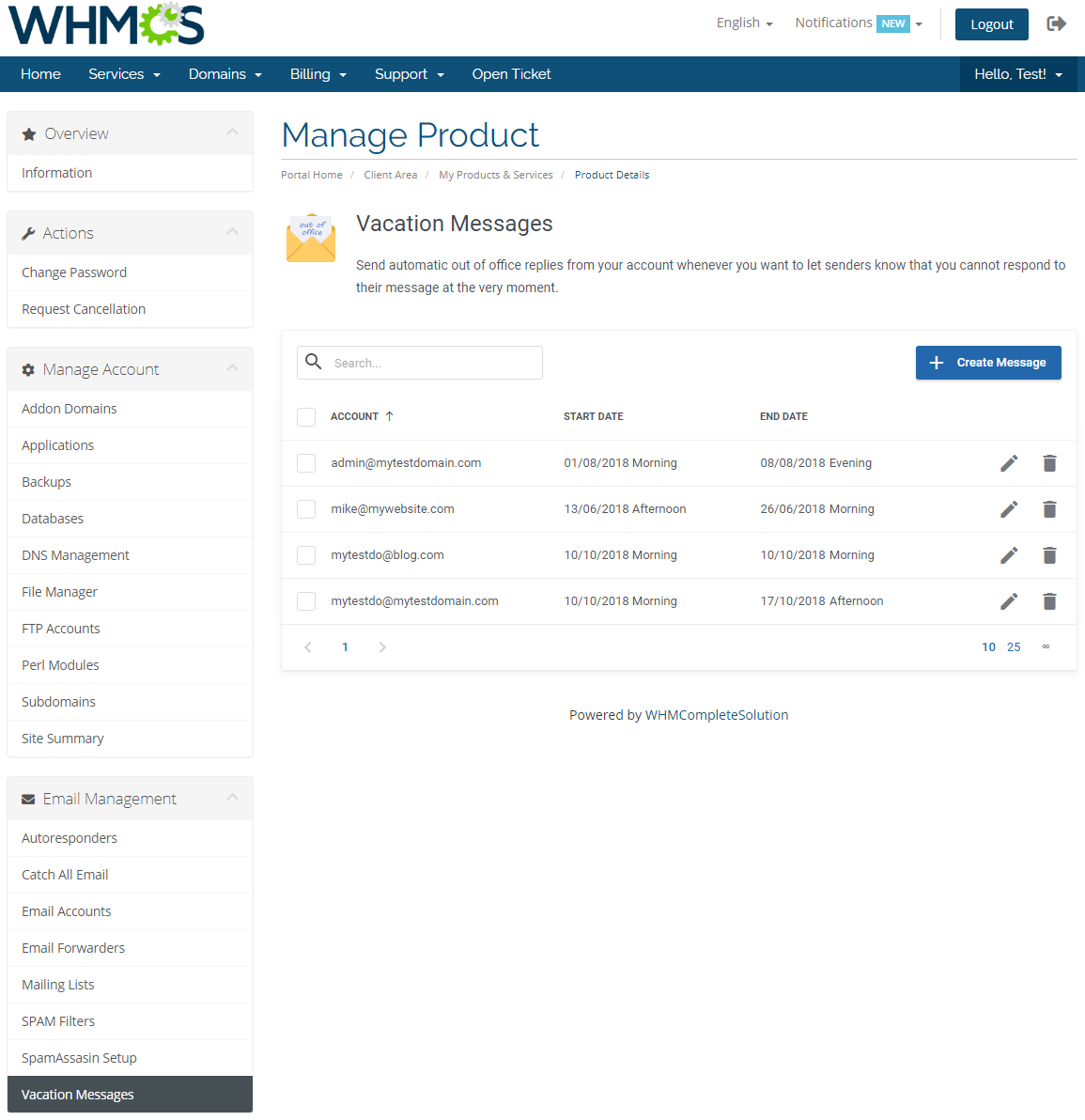 DirectAdmin Extended For WHMCS - ModulesGarden