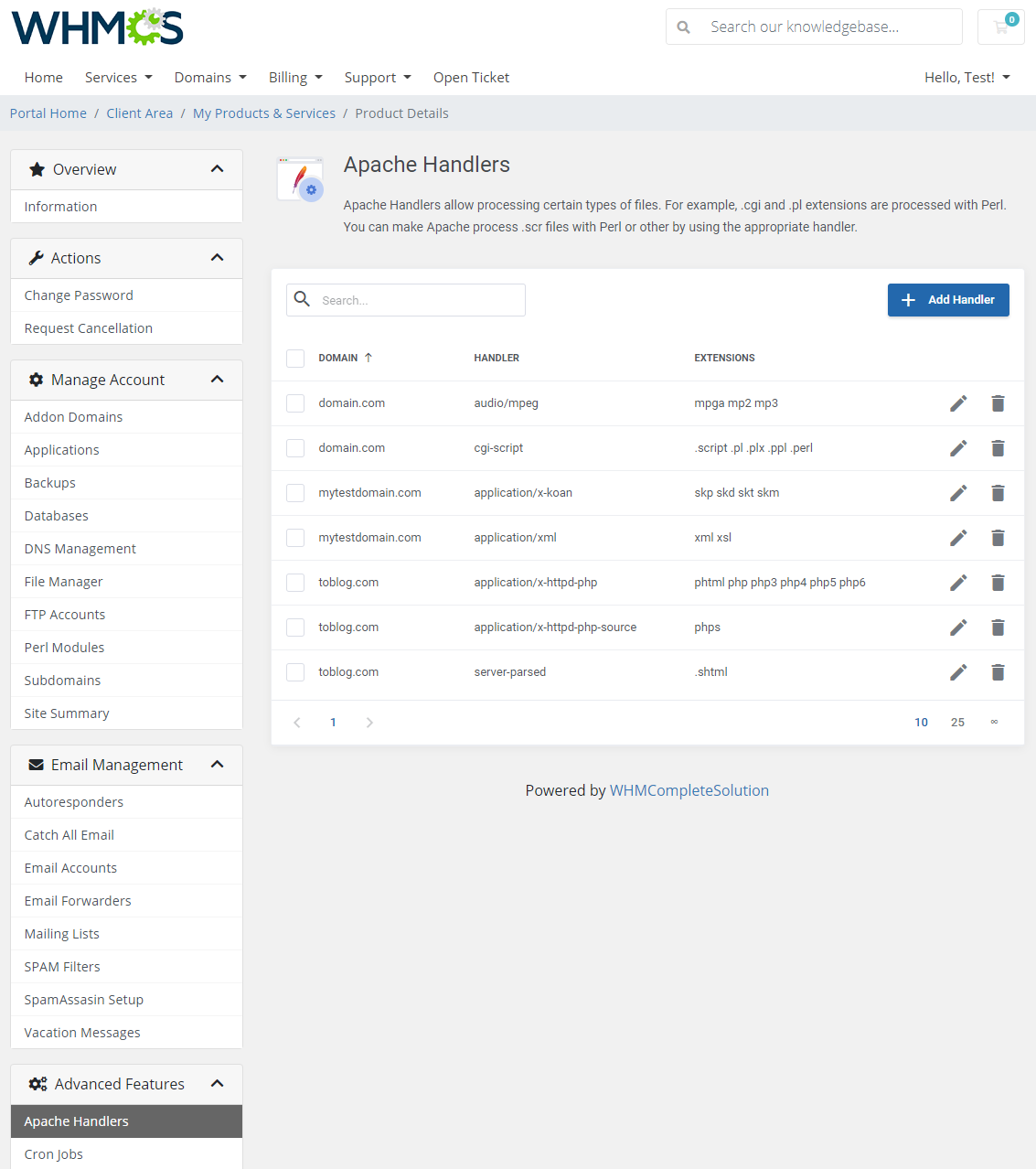 DirectAdmin Extended For WHMCS - ModulesGarden