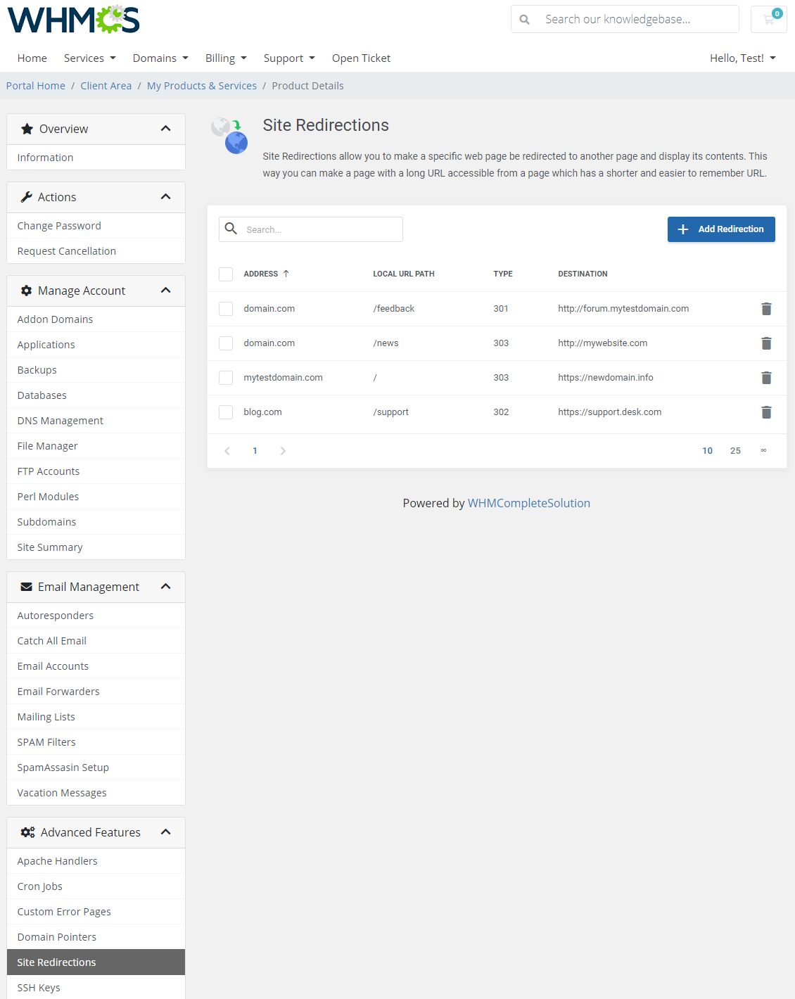 DirectAdmin Extended For WHMCS - ModulesGarden