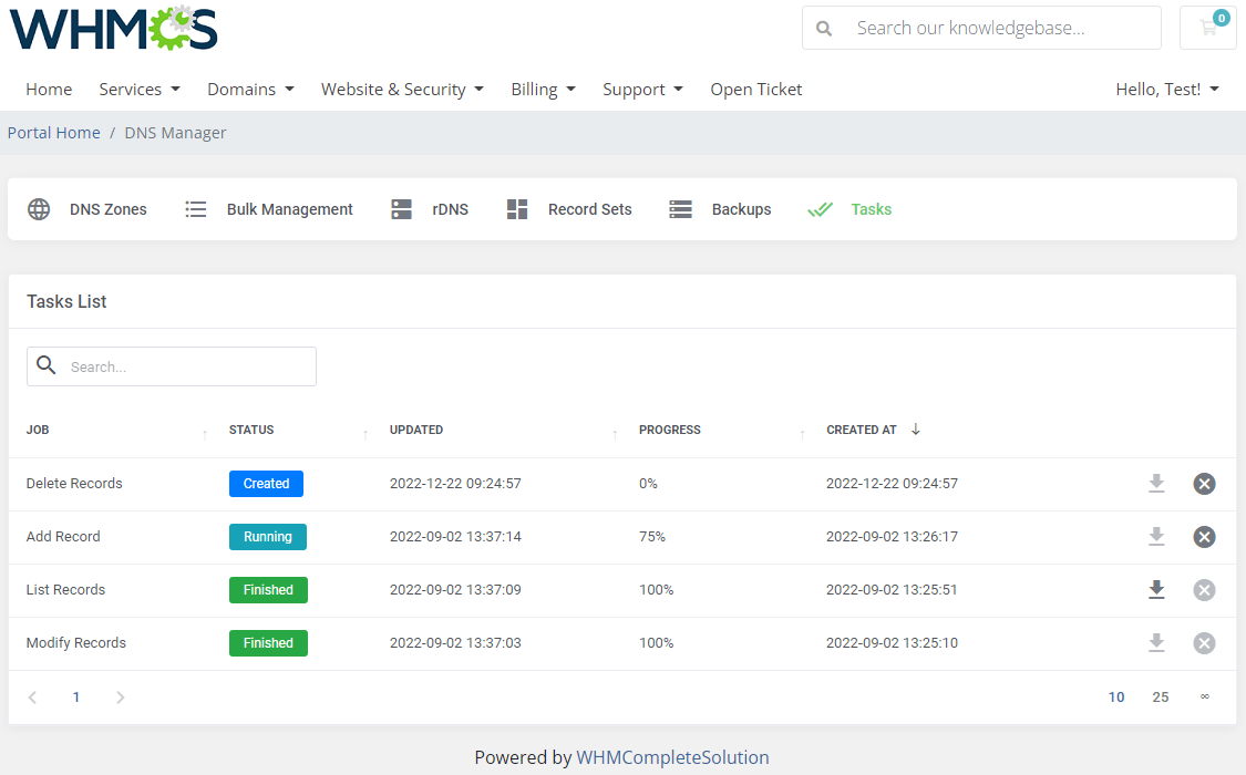 DNS Manager For WHMCS - ModulesGarden