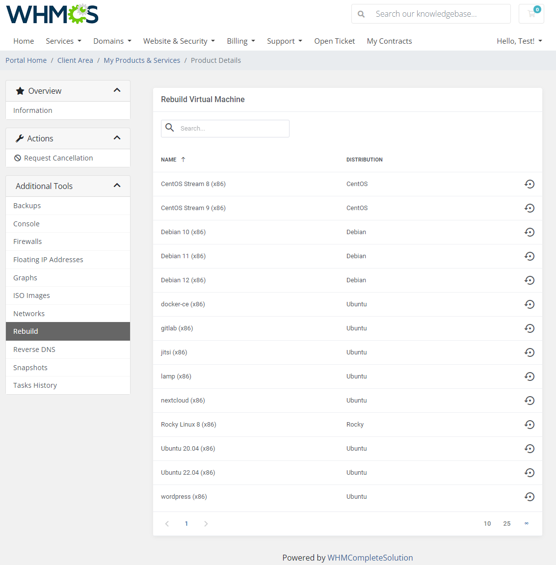 Hetzner Cloud Servers For WHMCS - ModulesGarden