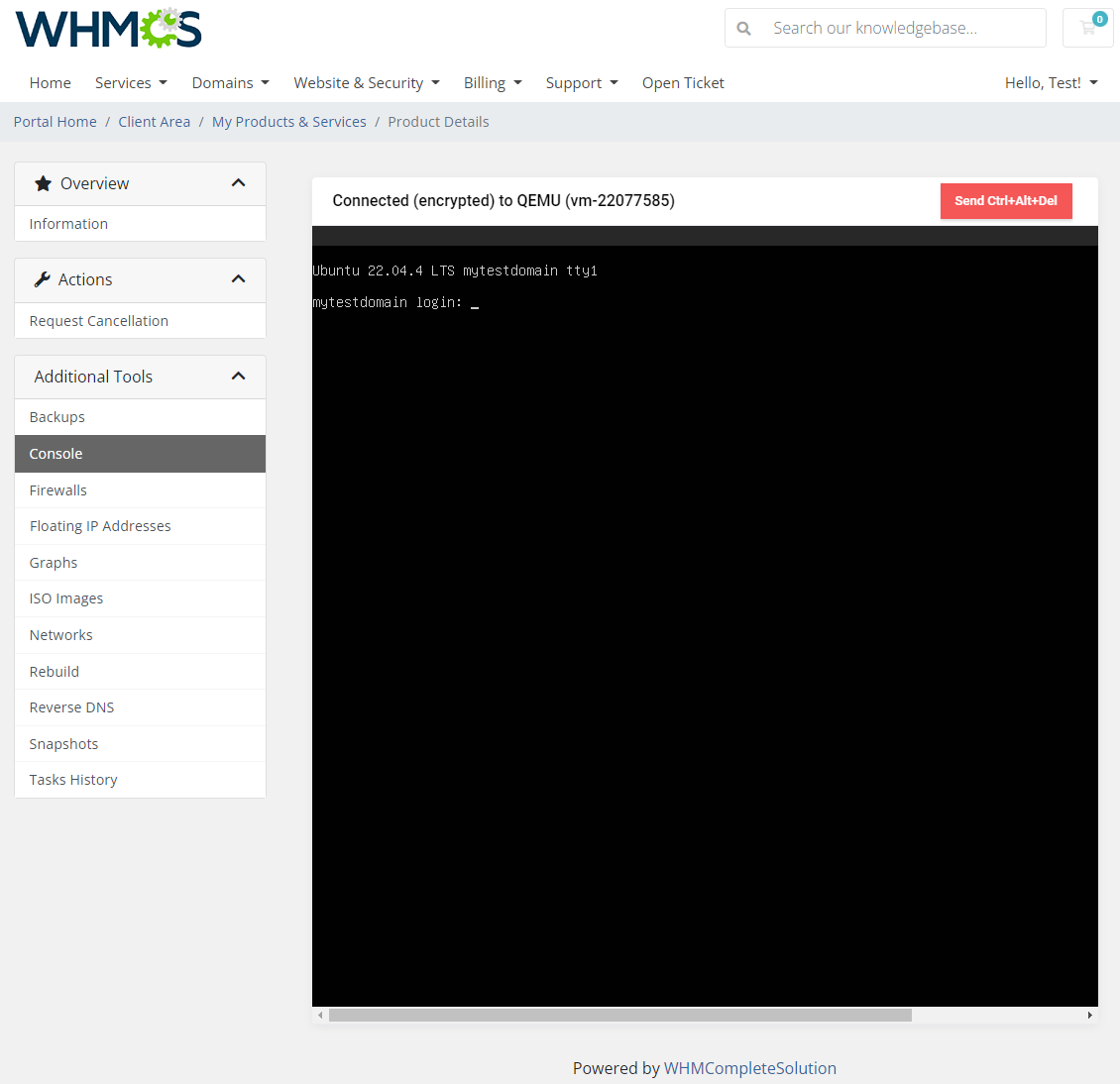 Hetzner Cloud Servers For WHMCS - ModulesGarden