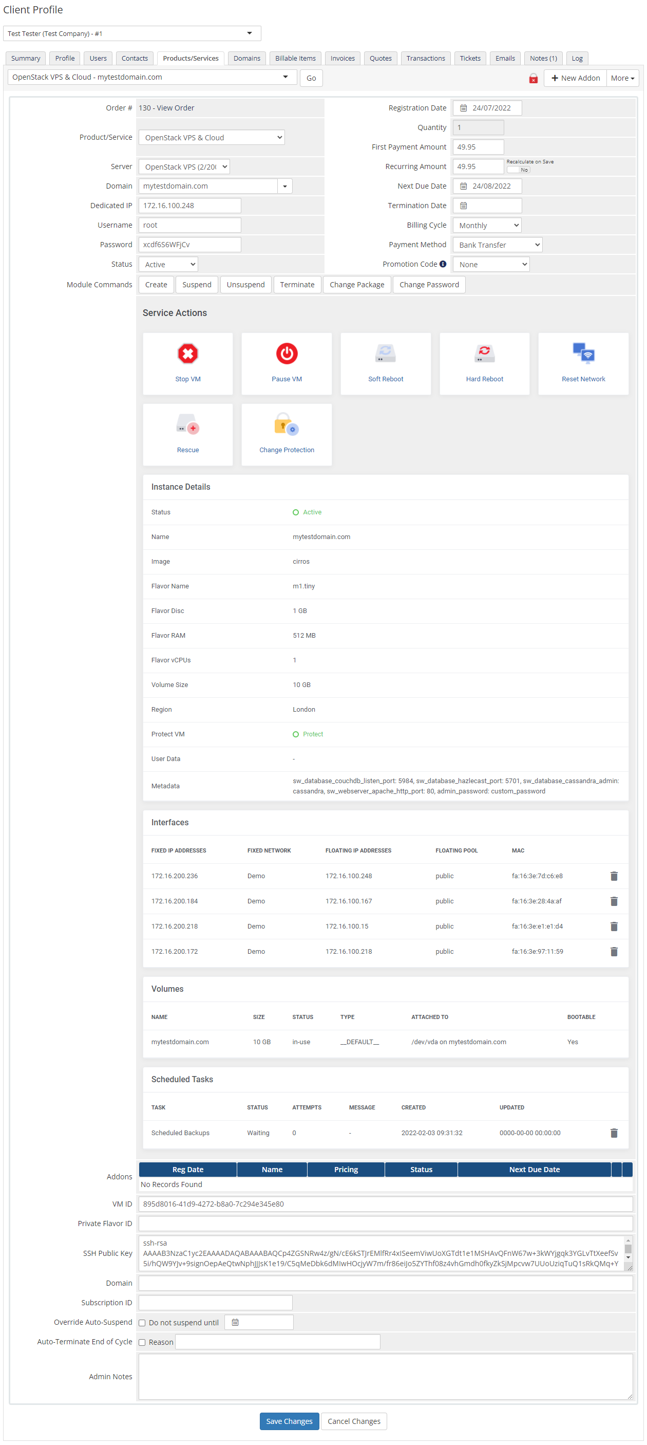 OpenStack VPS & Cloud For WHMCS - ModulesGarden