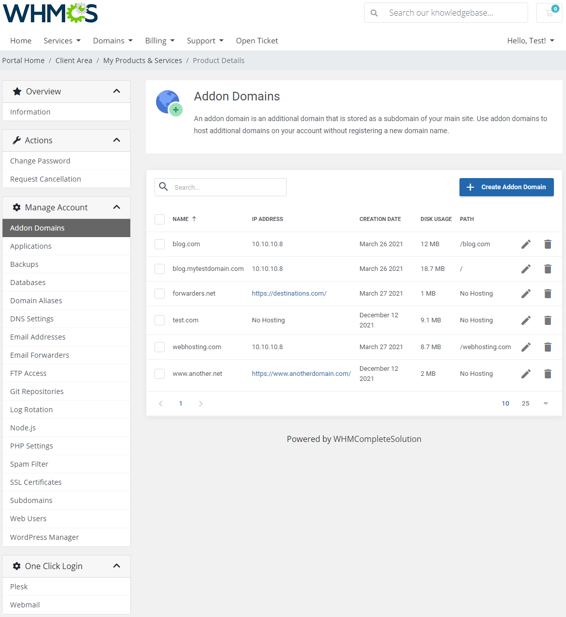 Plesk Extended For WHMCS - ModulesGarden