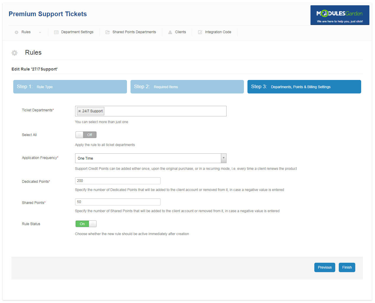 Premium Support Tickets For WHMCS - ModulesGarden