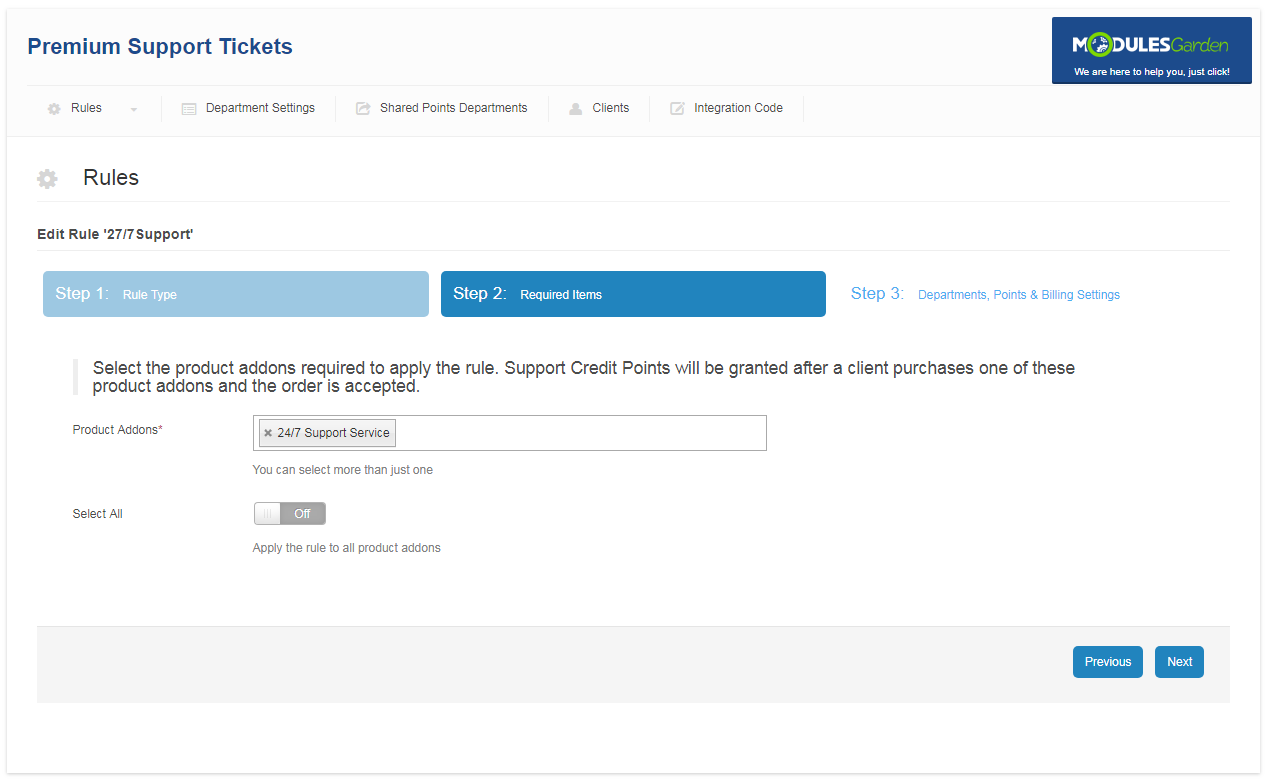 Premium Support Tickets For WHMCS - ModulesGarden