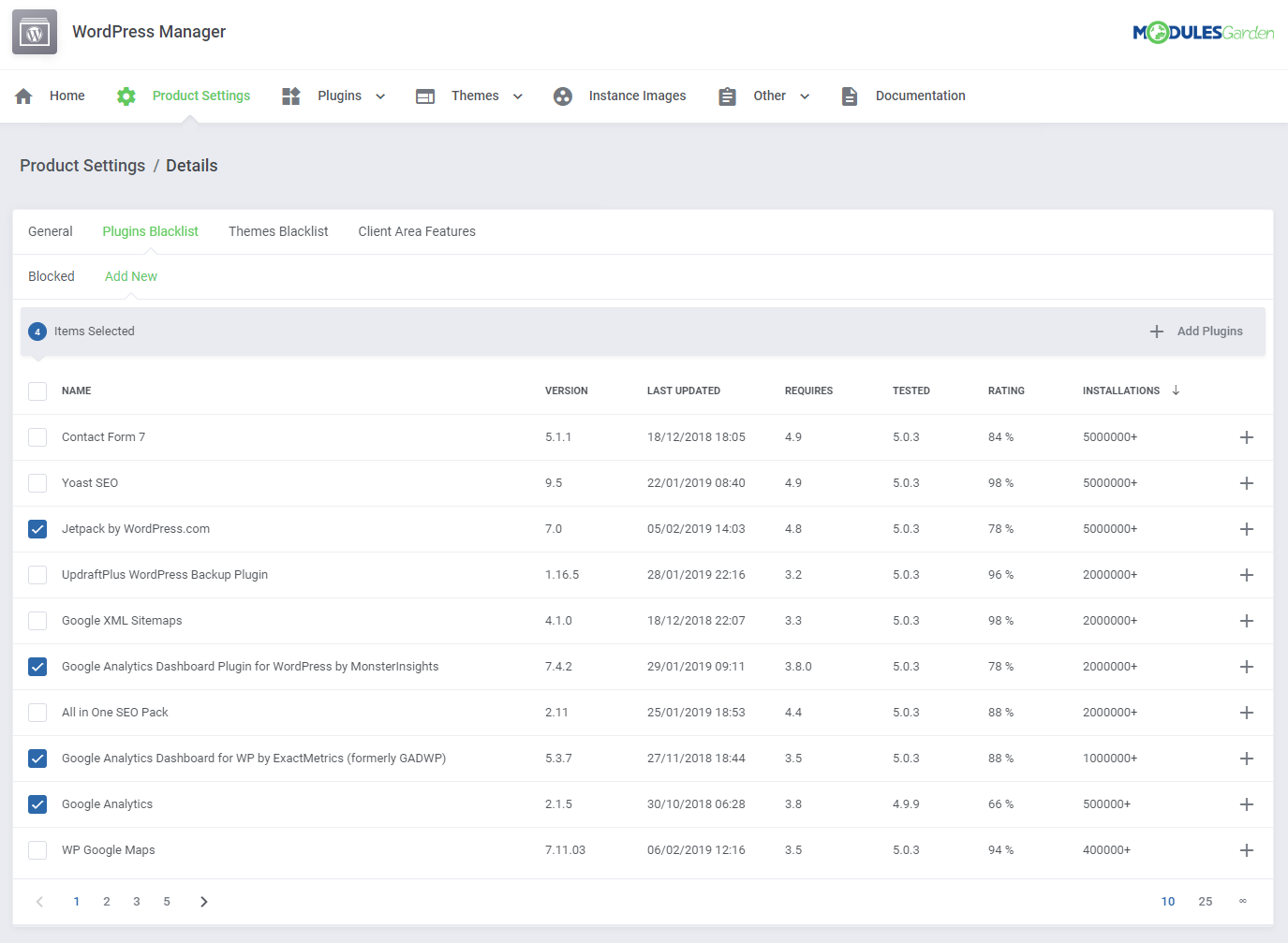 WordPress Manager For WHMCS - ModulesGarden